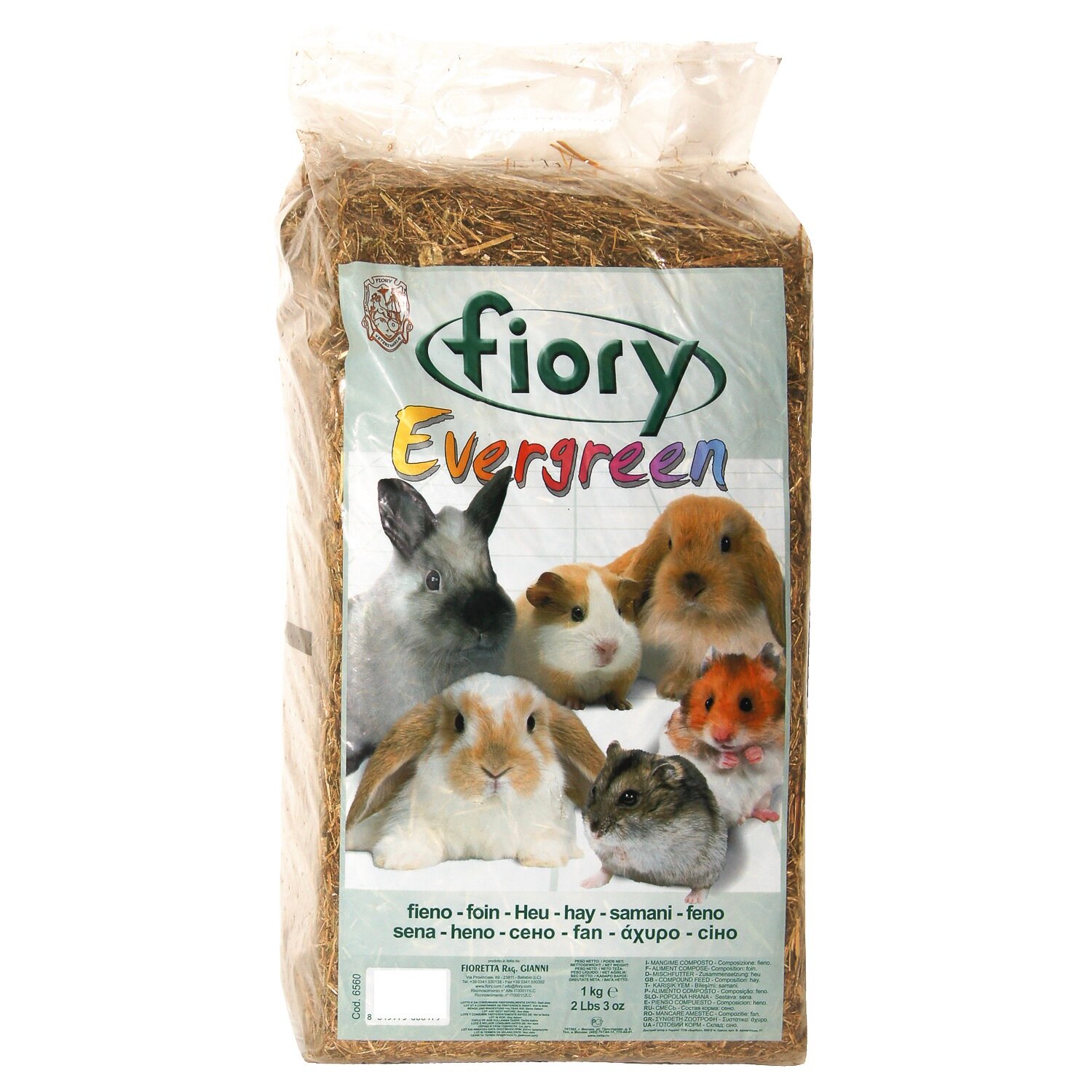 Сено Fiory Evergreen 1 кг (30 л)