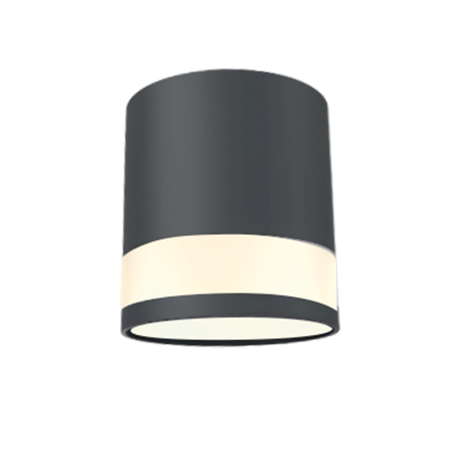 Светильник универсальный EKS ART GLASS, 83х90 мм, Серый (GX53, алюминий)