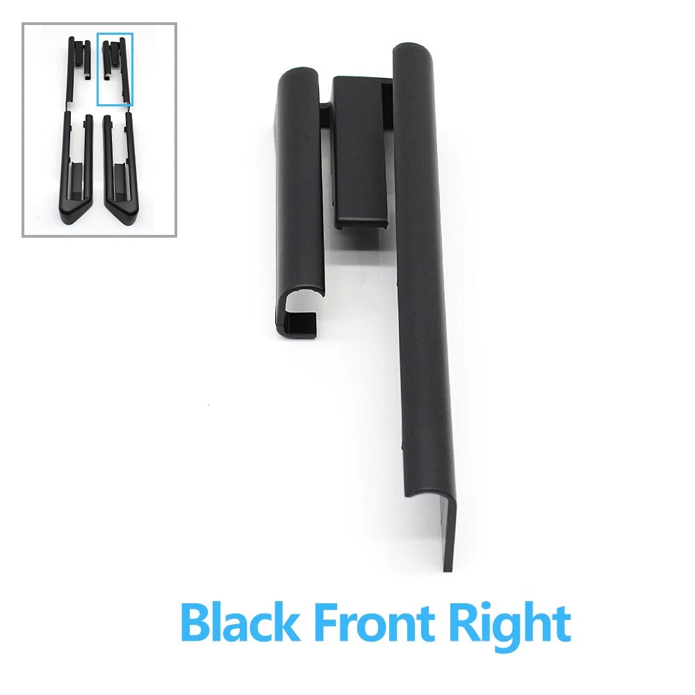 E70 E71 E72 LHD RHD внутренняя накладка на переднее сиденье автомобиля скользящая направляющая накладка сменная Накладка для BMW X5 X6 2007-2014 Black Front Right