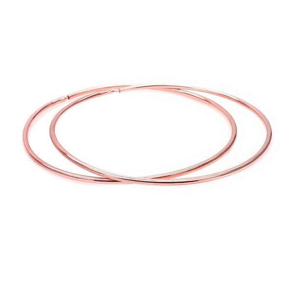 Серьги конго, серебро, 925 проба