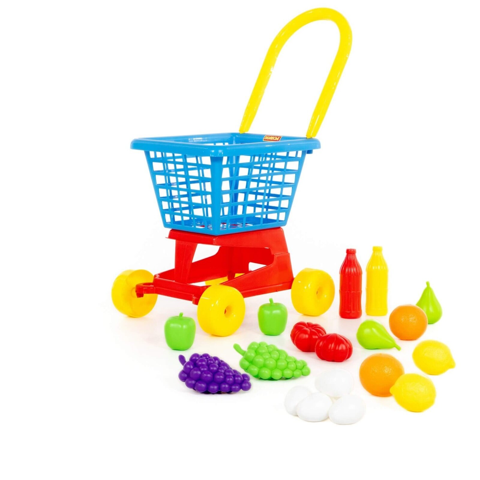 Продуктовая тележка Palau Toys "Supermarket №1", на колесиках