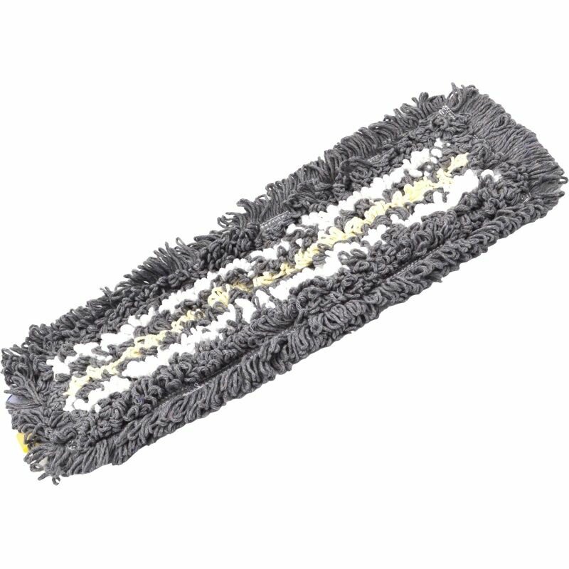 Насадка МОП для швабры A-VM Плоский, 40х14 см, хлопок, вискоза, микрофибра (AS3723)