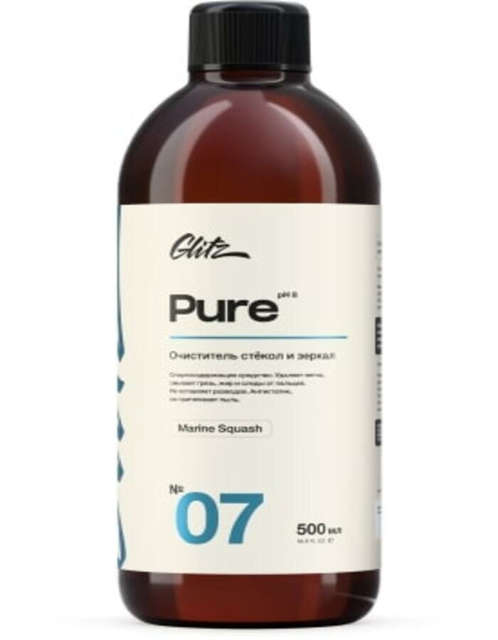 GLITZ 07 Pure - Очиститель стёкол и зеркал 500 мл