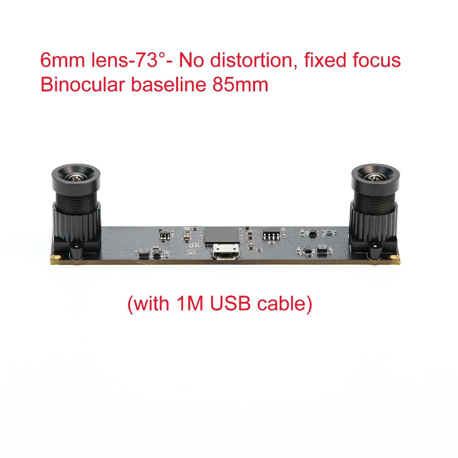 3D-камера GXIVISION LS2M01, 6mm lens, 73°