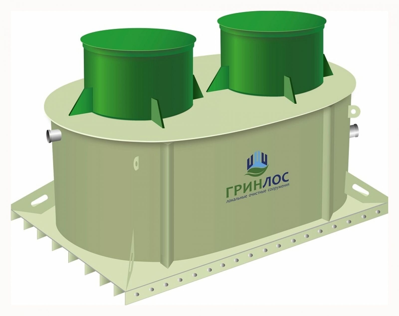 Промышленный жироуловитель для канализации Гринлос Жироуловитель 18-900 Горизонтальный Подземный