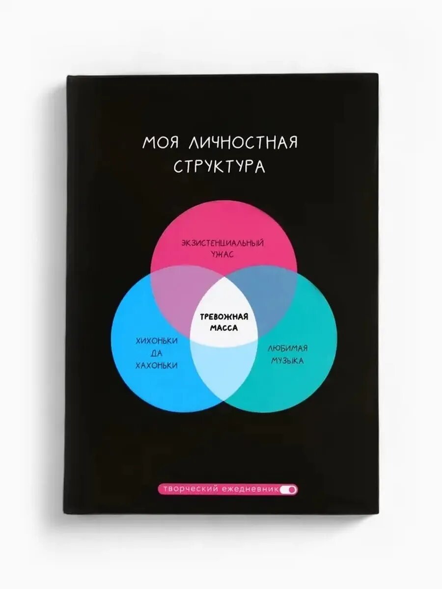 Ежедневник творческого человека с заданиями А5, 120 л. В тве