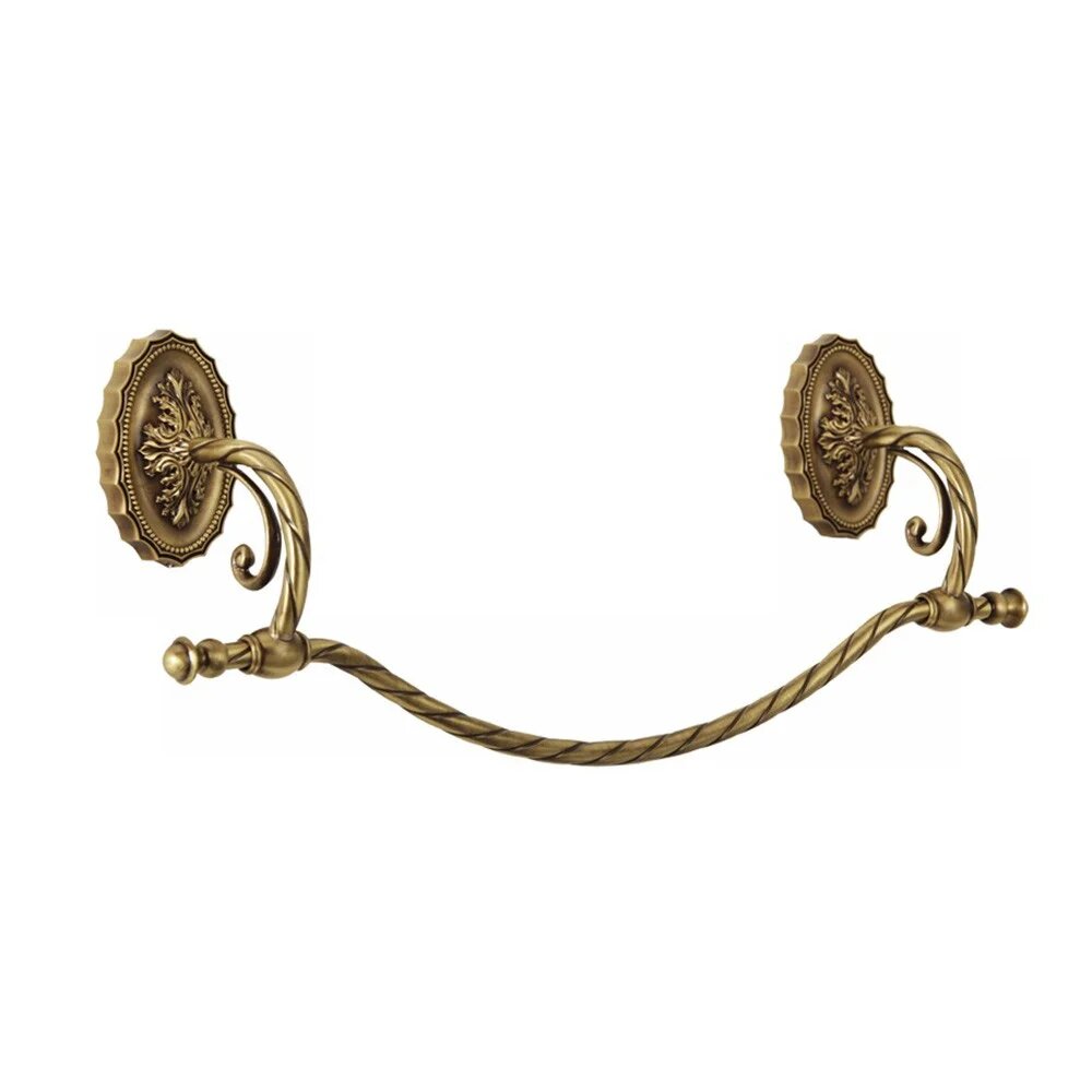 Держатель для полотенец Migliore Edera 16899 бронза, глянцевый, латунный, держатель для полотенец в ванную, в стиле ретро