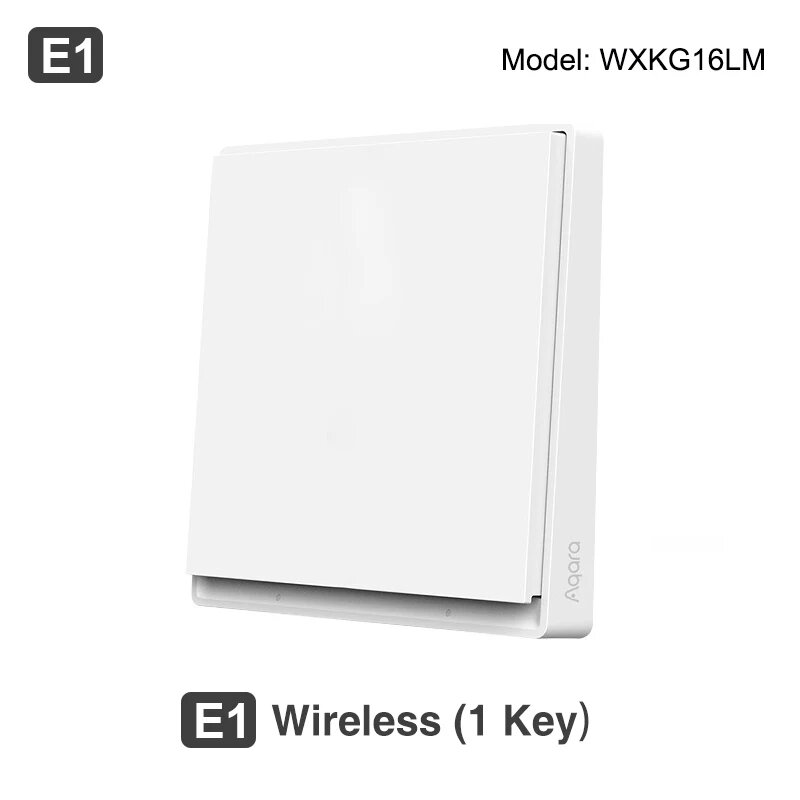 Aqara Smart Wall Switch E1 Zigbee wireless 1 key