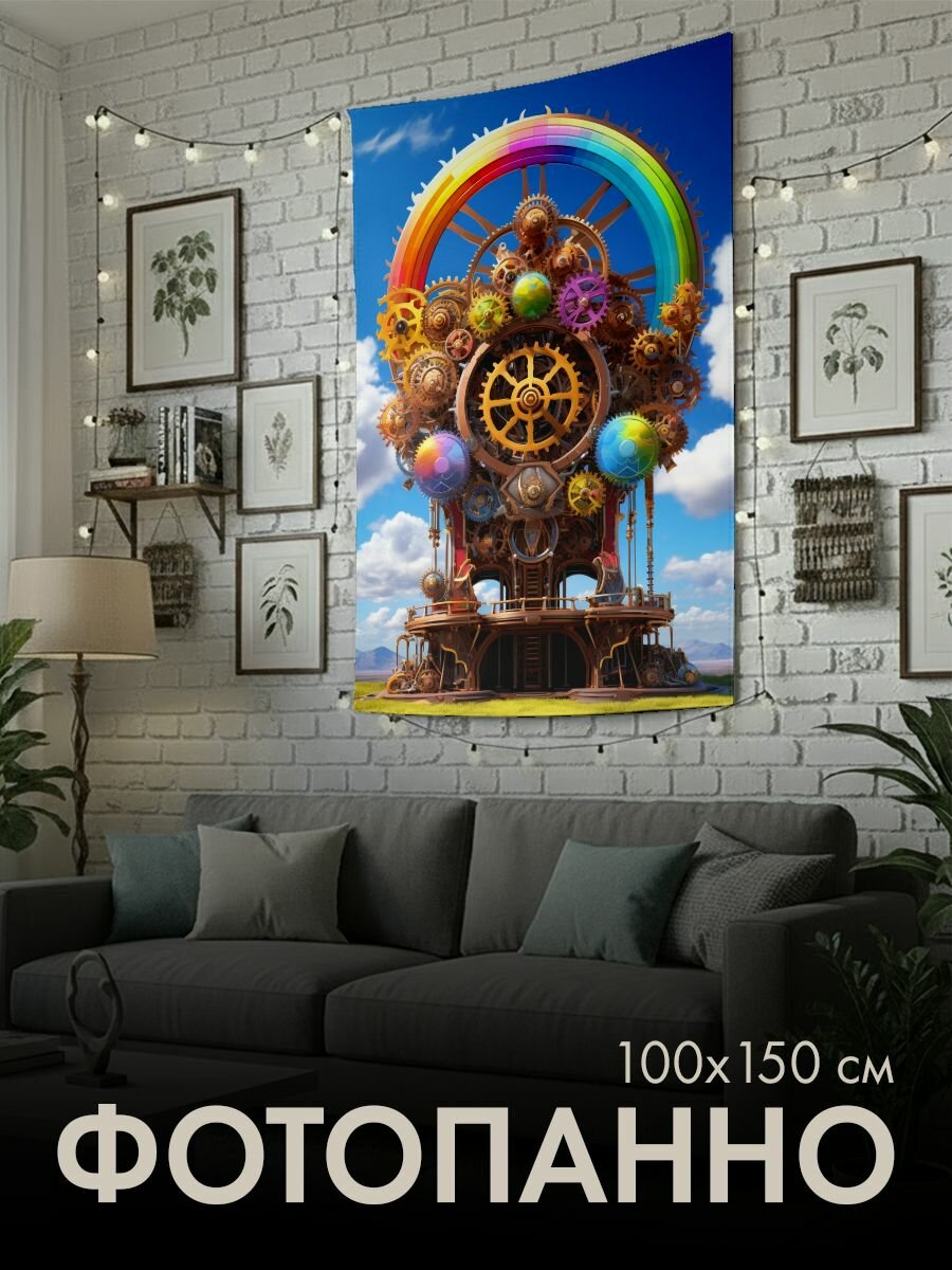 Панно тканевое PrintyFull / 100x150 см / цифровая