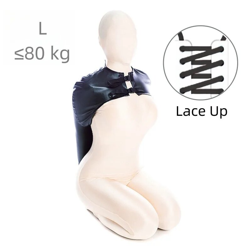 БДСМ бондаж для тела Lace Up Black L