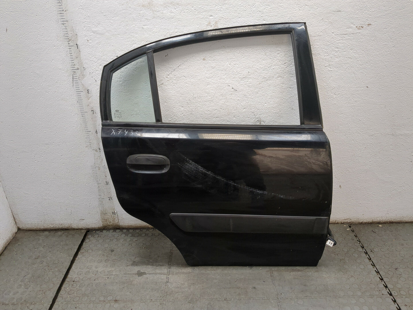 Дверь боковая (легковая) правая задняя КИА Rio Б/У