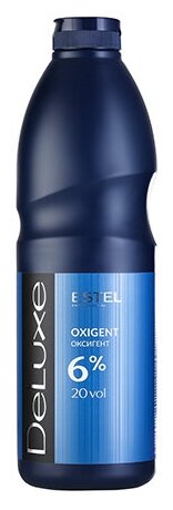 Оксигент ESTEL DE LUXE Professional, 6%, кремовый, без аммиака, 1 л