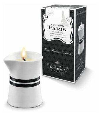 86896 Mystim Petits Joujoux A Trip To Paris, 120г. Свеча для массажа с ароматом ванили и сандала
