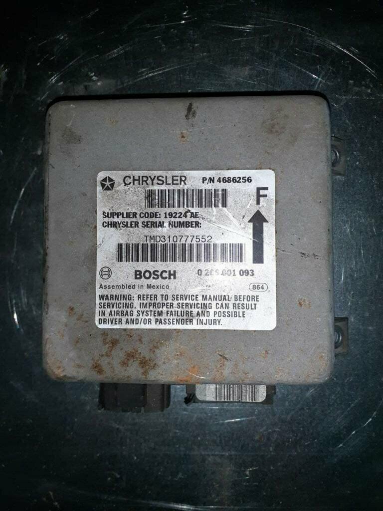 Блок управления airbag Chrysler Grand Voyager 3 1998 4686256