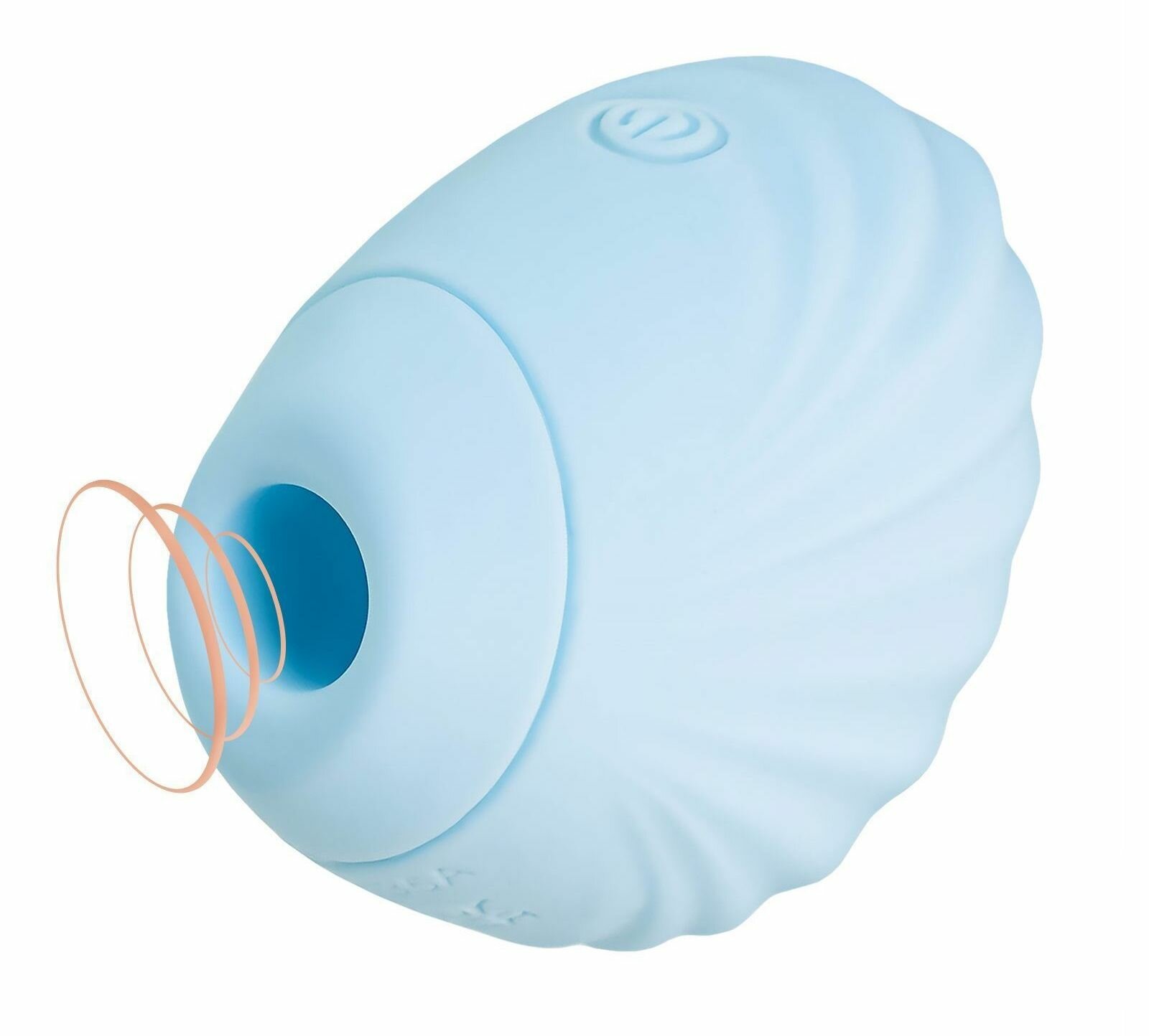 Голубой вакуум-волновой стимулятор клитора Scall,6 см, голубой, силикон, Женский, Секс-товары для женщин