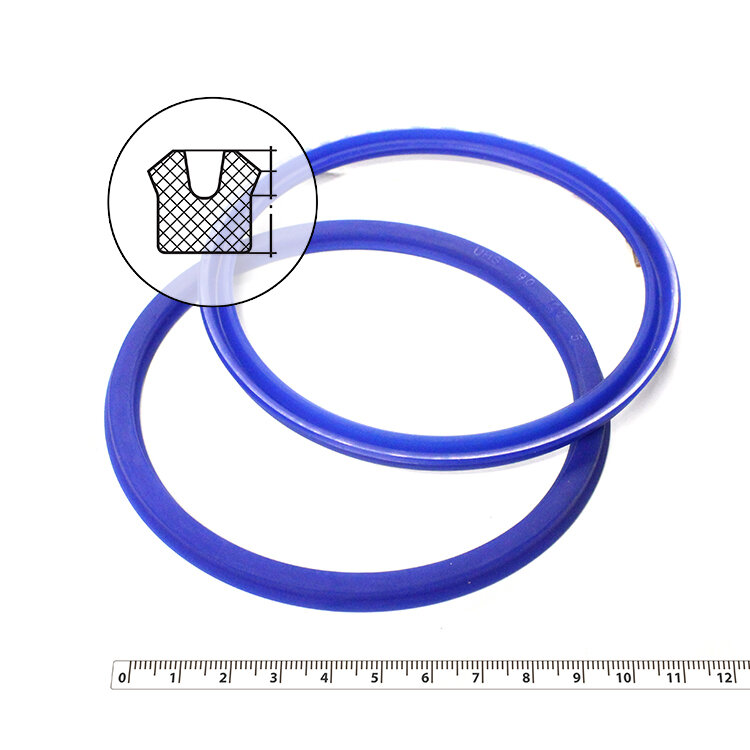 Манжета гидравлическая 90х100х5 (манжета цилиндра 100*90*5) тип UN PU (полиуретан)