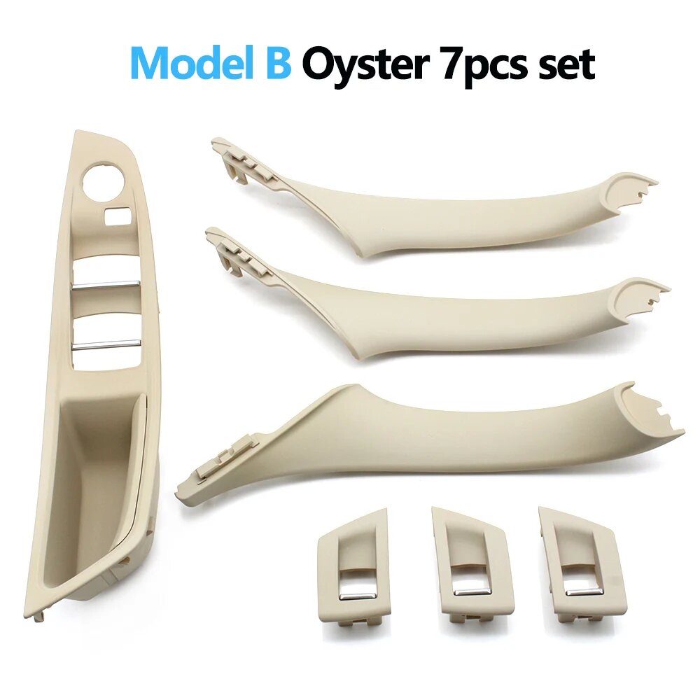 Набор из 7 шт, внутренний подлокотник с левым рулем, дверная ручка, внутренняя накладка для BMW 5 серии F10 F11 F18 520i 523i 525i 528i 535i Model B Oyster