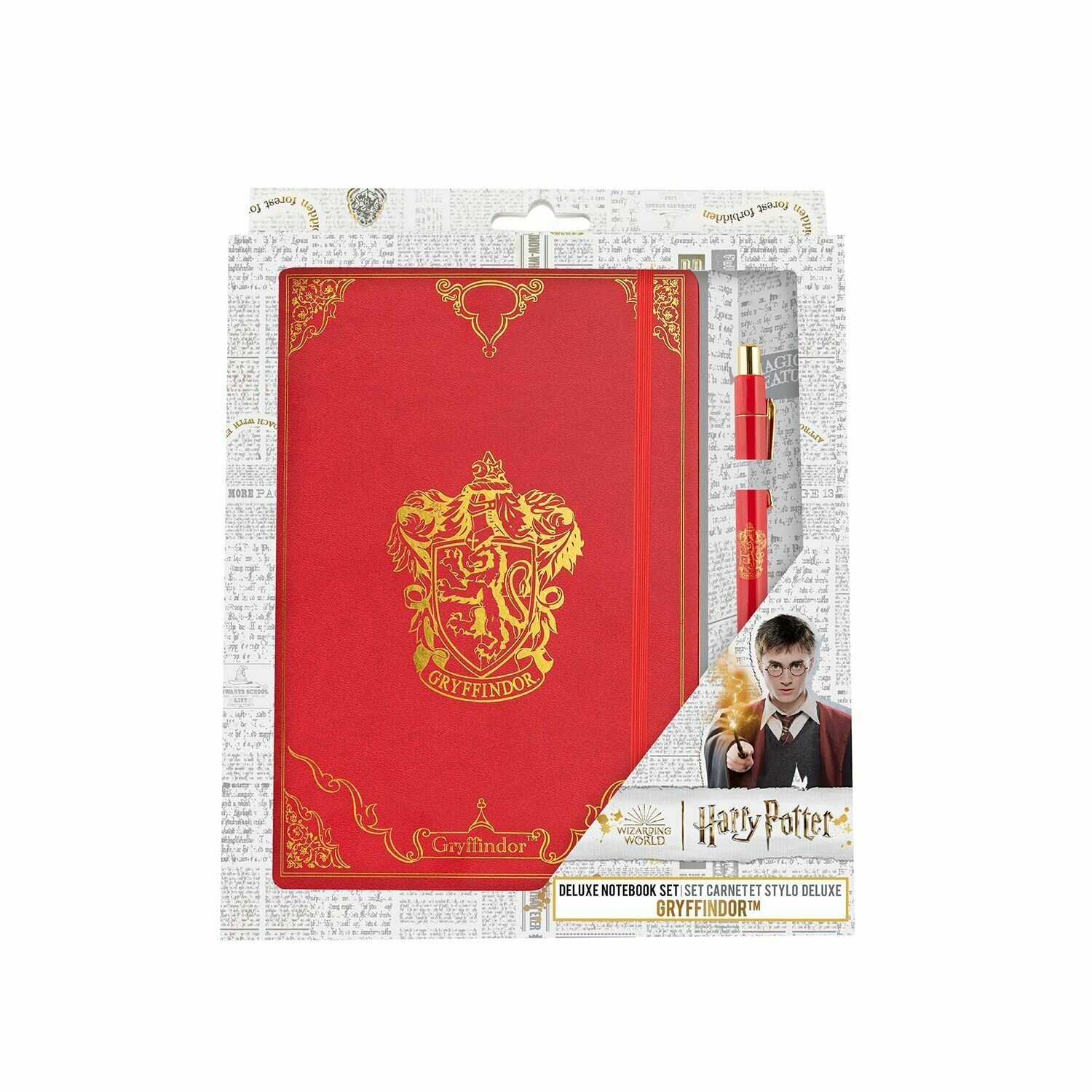 Блокнот и ручка Гарри Поттер Гриффиндор CR5601