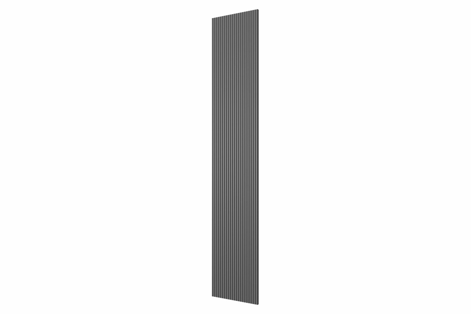 Дверь распашная Hoff Оскар Амели, 37,2х205,2х1,6 см, МДФ, цвет графит софт