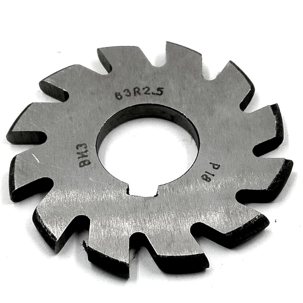 Фреза фасонная выпуклая d63 R2,5 P18