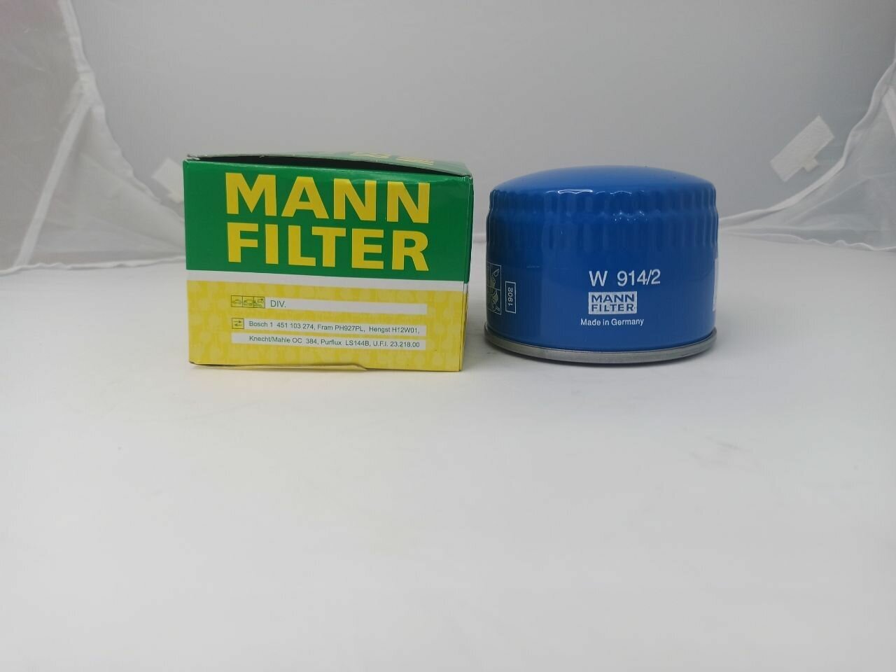 Масляный фильтр MANN W9142