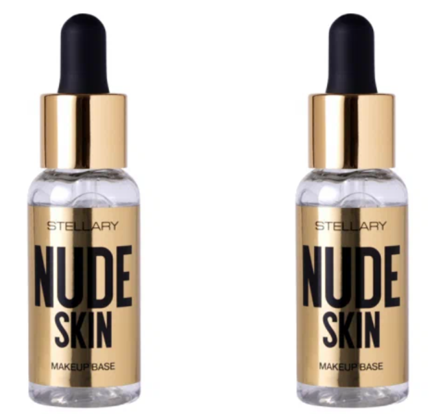 База под макияж увлажняющая Stellary Nude Skin, 30 мл, 2 шт