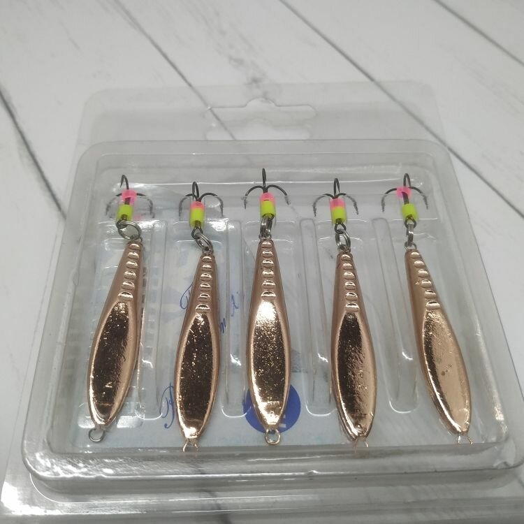 Блесна для зимней рыбалки HRT SPINNER ICE 60мм-6гр-5шт