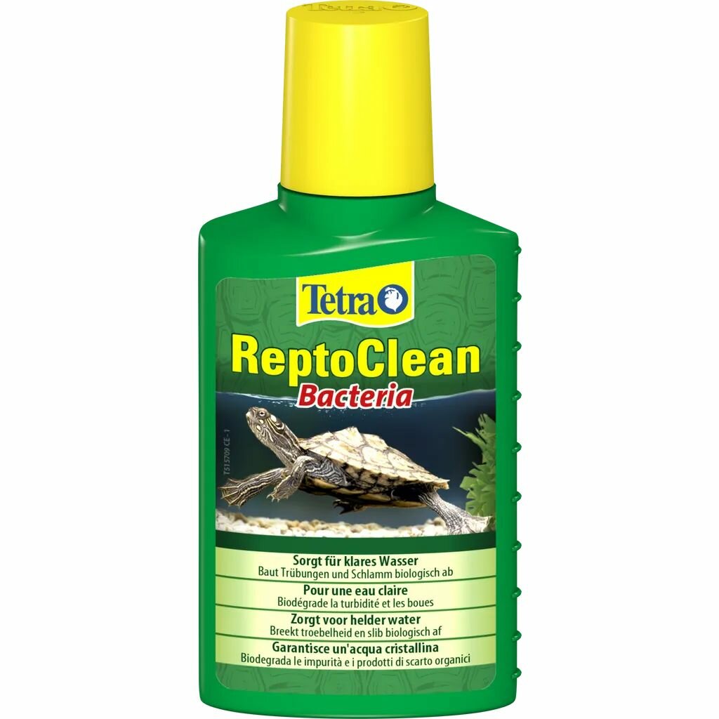 Tetra ReptoClean средство для очищения и дезинфекции воды для красноухих водных черепах , 100 мл