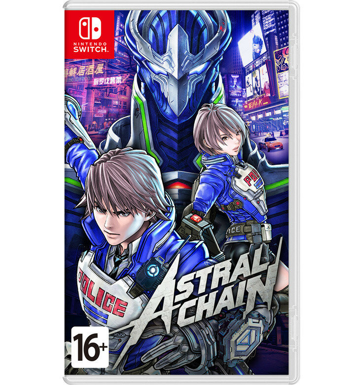 Игра Astral Chain (Nintendo Switch) б/у, Полностью Русский