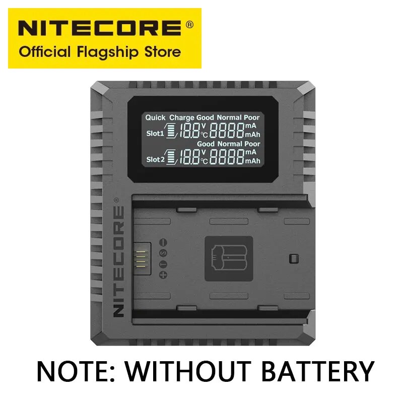 NITECORE FX3 Зарядное устройство для аккумуляторов Fujifilm NP-W235 FX3