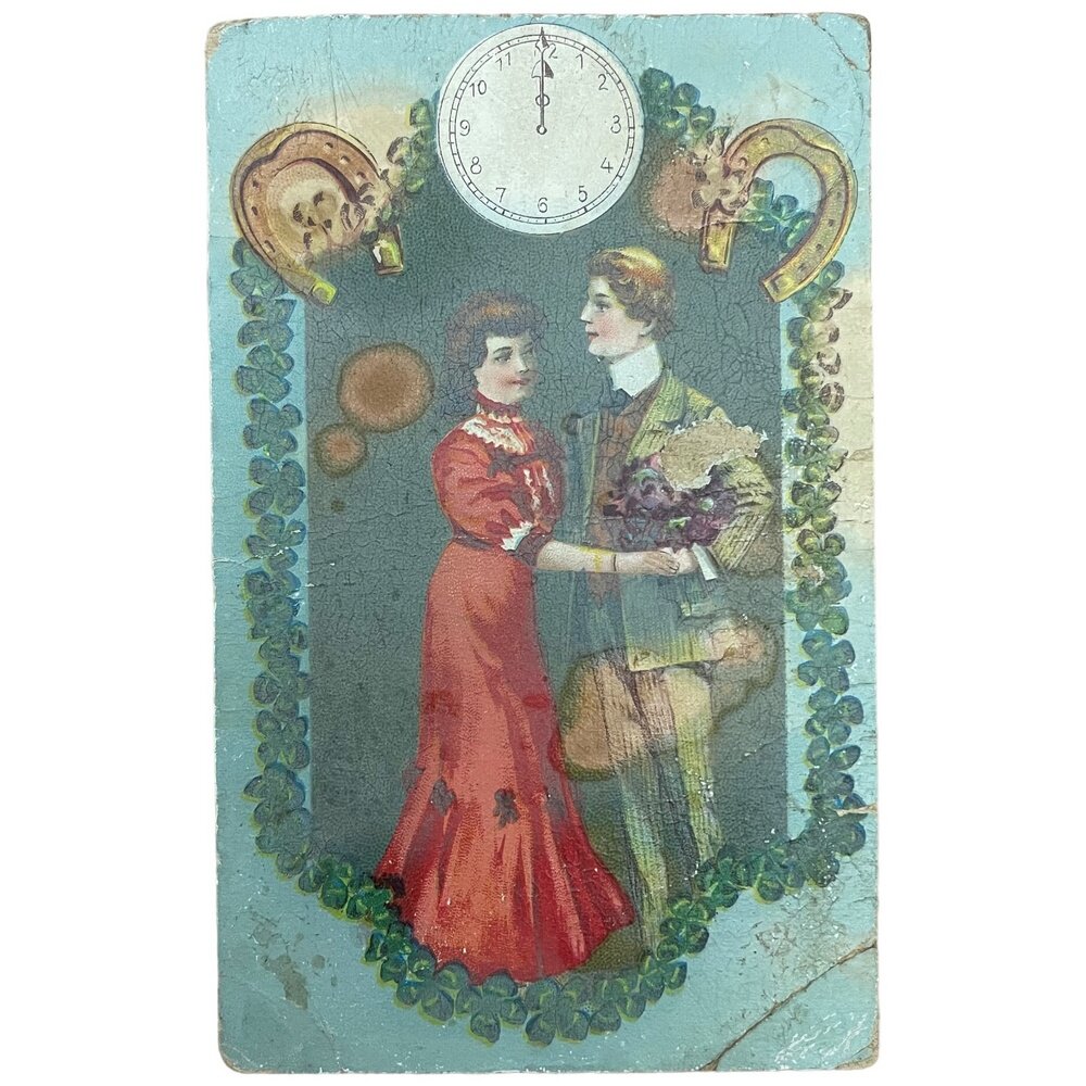 Почтовая открытка "На бал" 1900-1917 гг. Европа