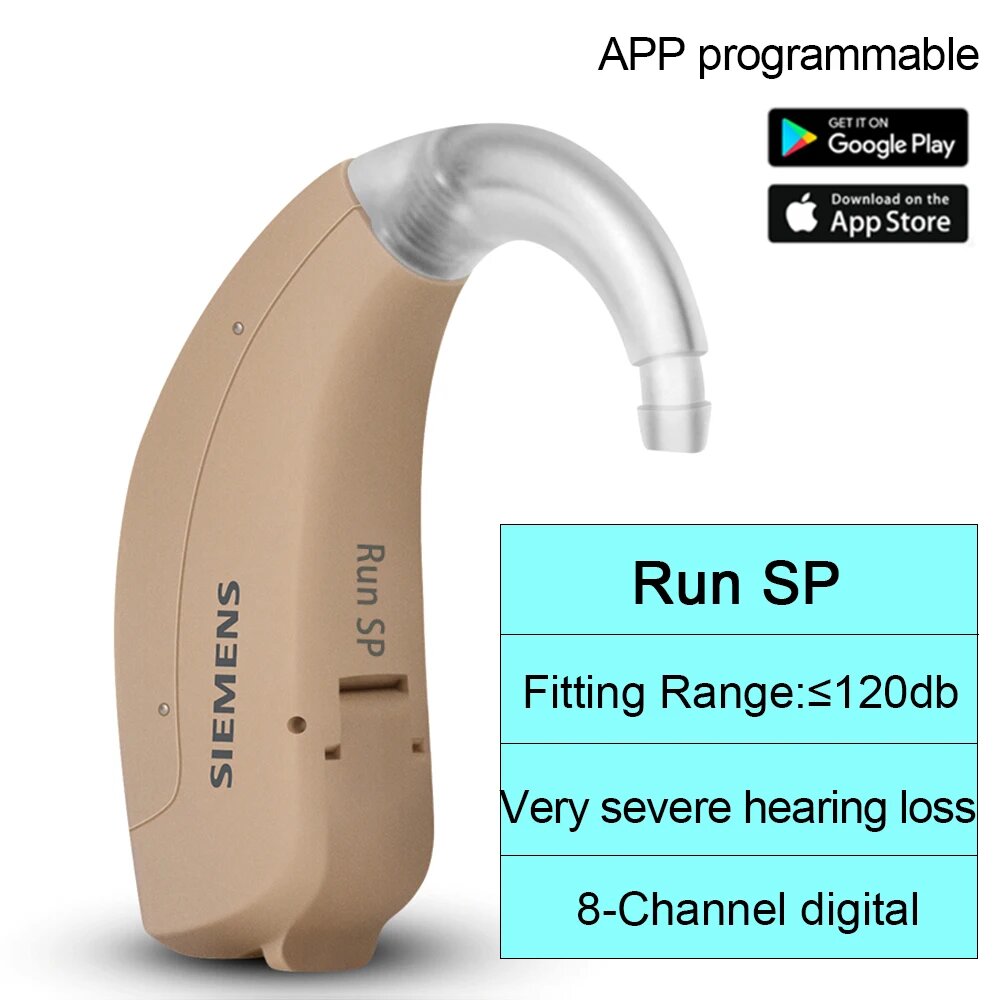 Signia слуховой аппарат цифровые чипы 120 дБ 4 6 8 каналов Run SP