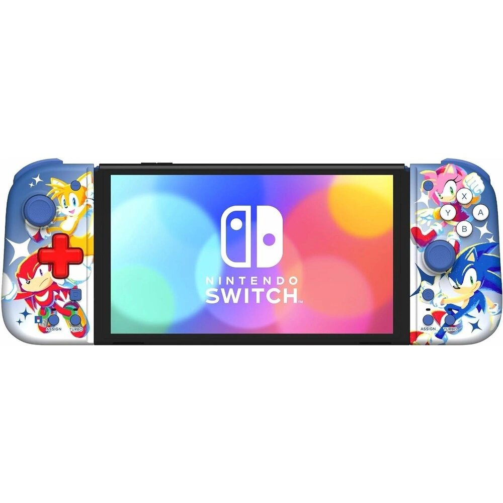 Контроллеры HORI Split Pad Compact (Sonic) для консоли Switch (NSW-465U) Синий