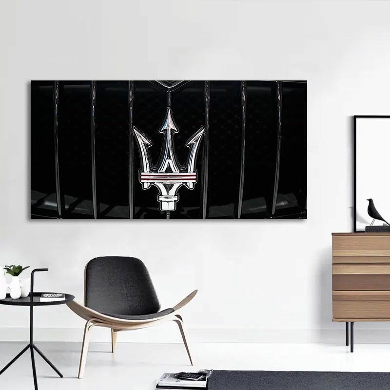 Картина "Мерседес", на подрамнике, 40x80 см, холст, дерево, в подарочной упаковке