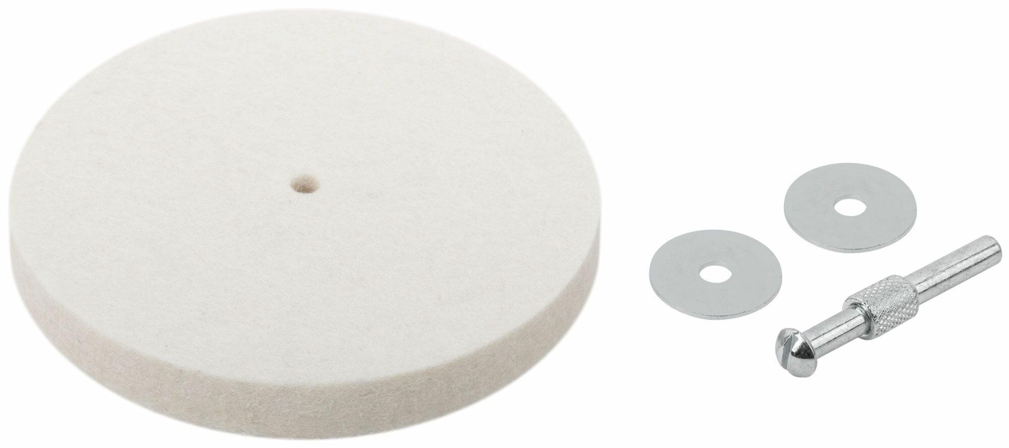 Круг полировальный фетровый со штифтом 115 мм