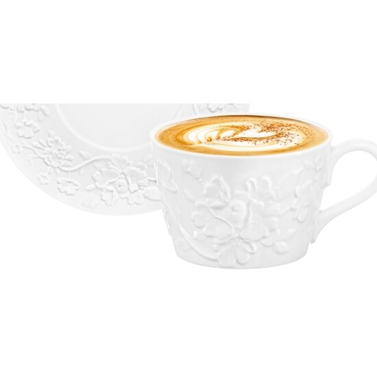 Чайная пара Elan Gallery Еlan Gallery "Цветущая сакура", 360 мл, 2 предмета (630088)