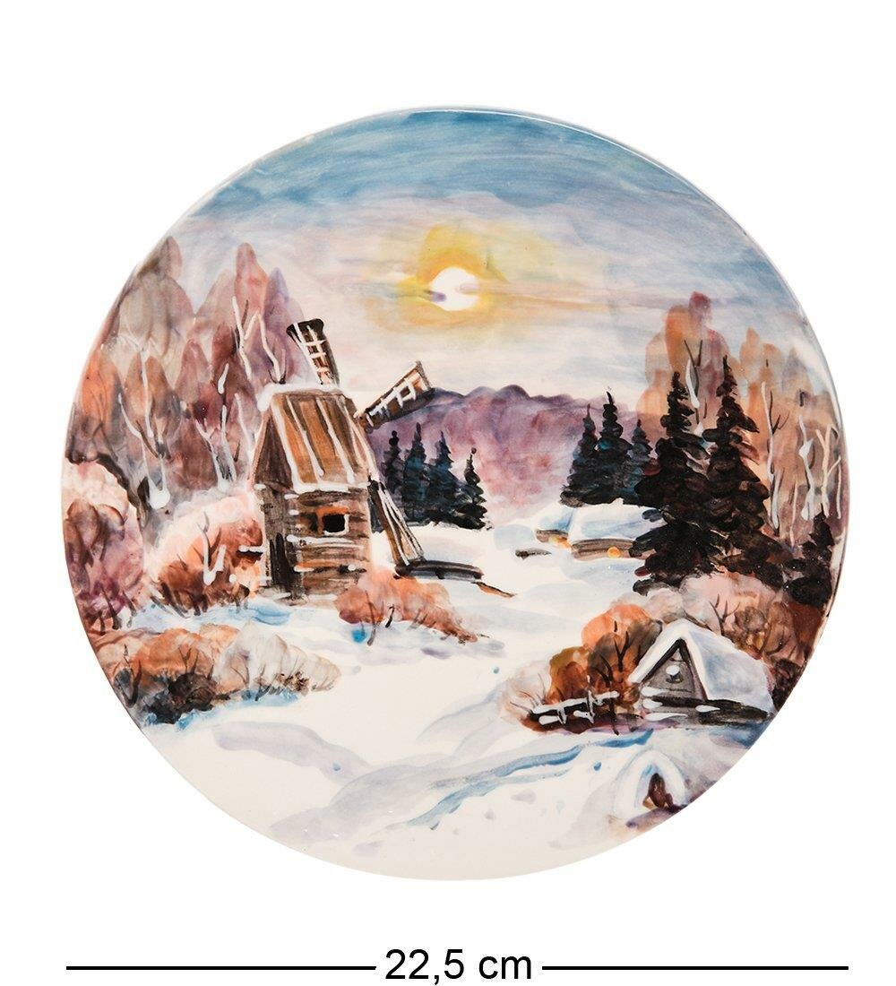 Панно керамическое Зима A2147544 Народные промыслы, Керамика