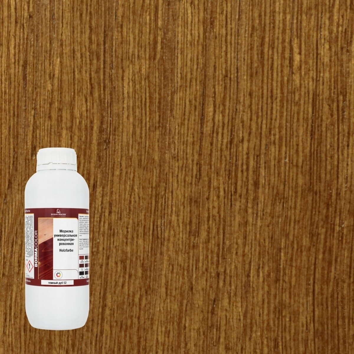 Морилка универсальная Borma Holzfarbe 1 л 52 Темный Дуб 3100ROV