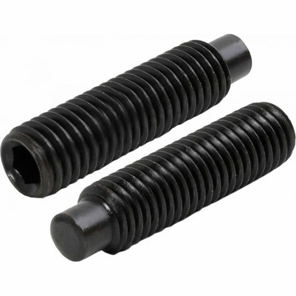 Установочный оксидированный винт ЦКИ М10x30, DIN915, 25 шт.