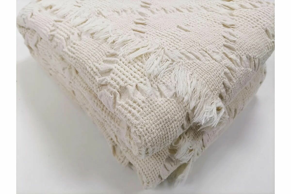 Покрывало 100% лён "Альба" 180х210 см