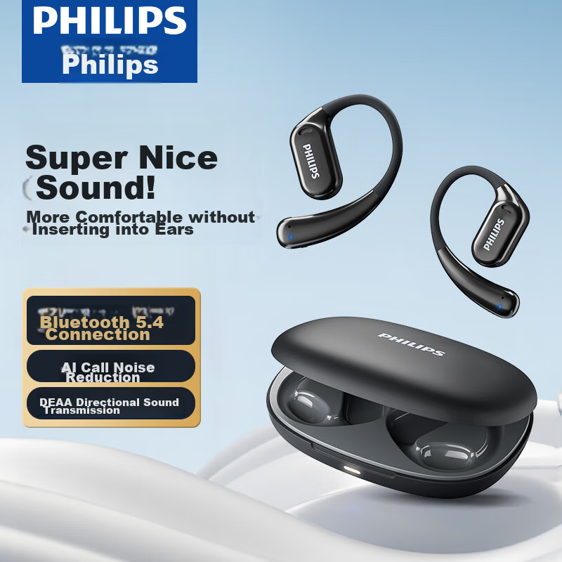 Беспроводные Bluetooth наушники PHILIPS TAT3739 black