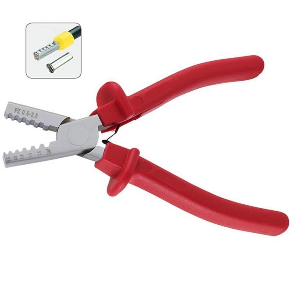 Пресс-клещи PZ для обжима плоскогубцы для электрических проводов 0.25-2.5мм. кв