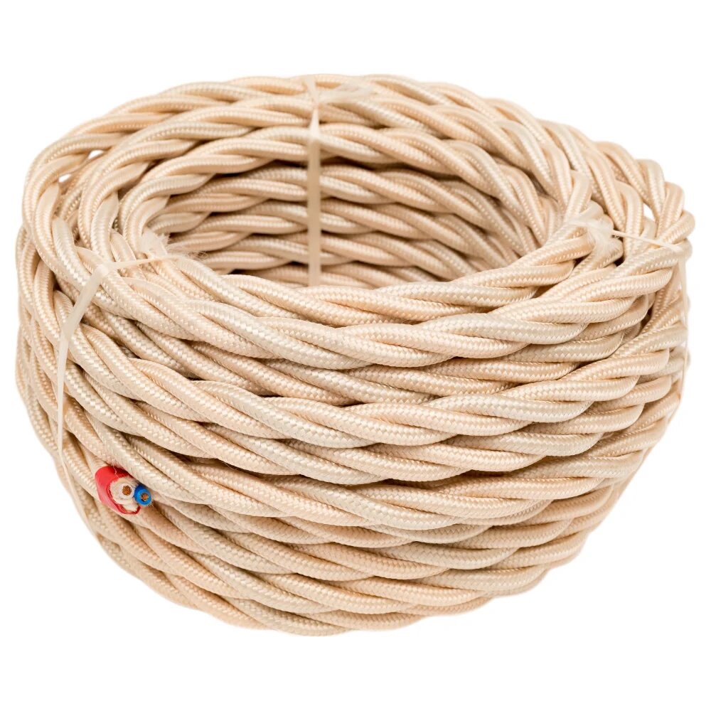 Провод Bironi 3x2,5 песочное золото (матовый) 10м B1-435-719-10, и гостов