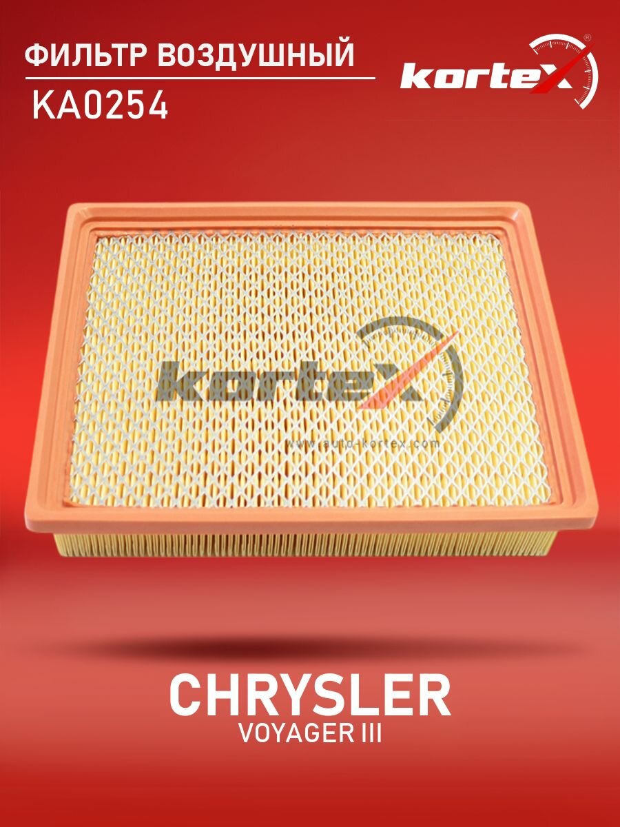 Фильтр воздушный для Chrysler Крайслер SEBRING, VOYAGER, Dodge Додж AVENGER, CARAVAN, JOURNEY 04809782AA