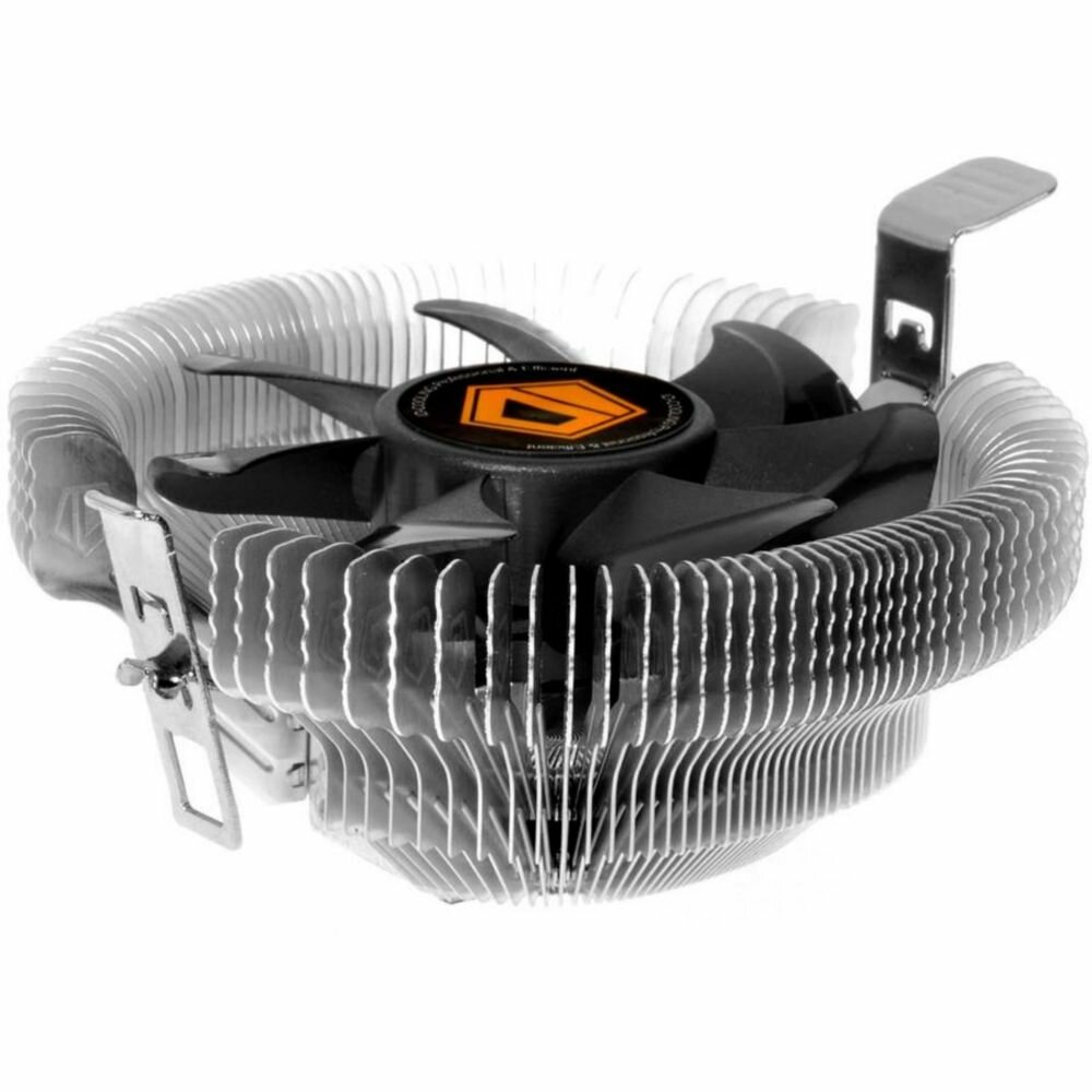 Вентилятор для процессора ID-COOLING DK-01S (Soc-AM2/AM2+/AM3/AM3+/AM4/FM1/FM2/FM2+/115X/1200, Al, 2200rpm, 23.8 dB, 80mm, 3 pin, 65Wt) (DK-01S)