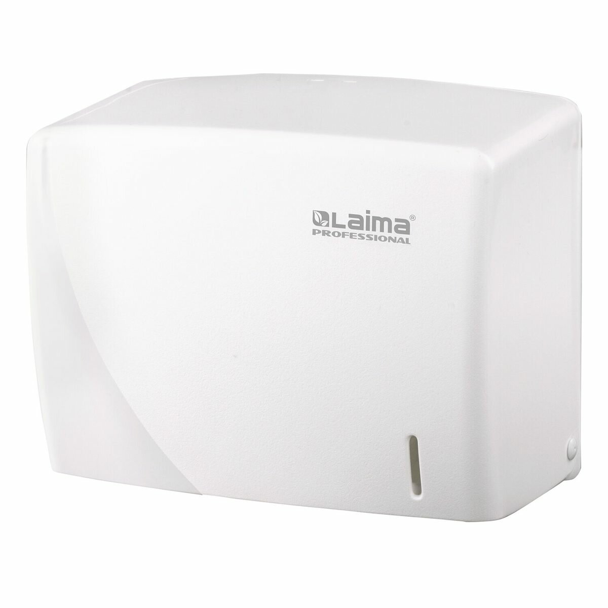 Диспенсер для полотенец листовых Лайма Professional Original (Система H3), V (ZZ), белый, ABS-пластик (605761), 8шт.