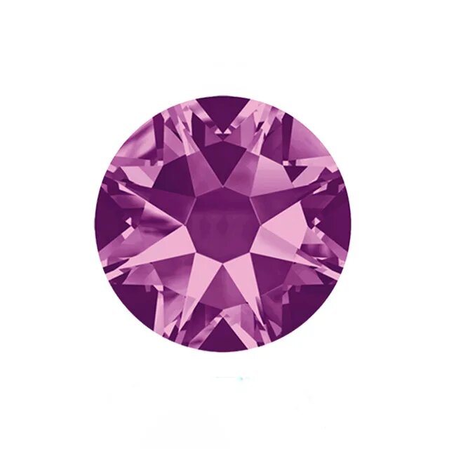 Стразы Nailsworld Amethyst, фиолетовый, SS16, SS20, SS30