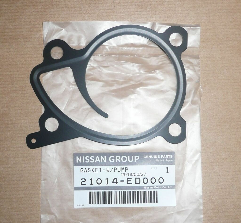 Прокладка Водяного Насоса Nissan Juke (F15), Micra (K12e), Note (E11), Qashqai (J10, J11) NISSAN_21014ED000