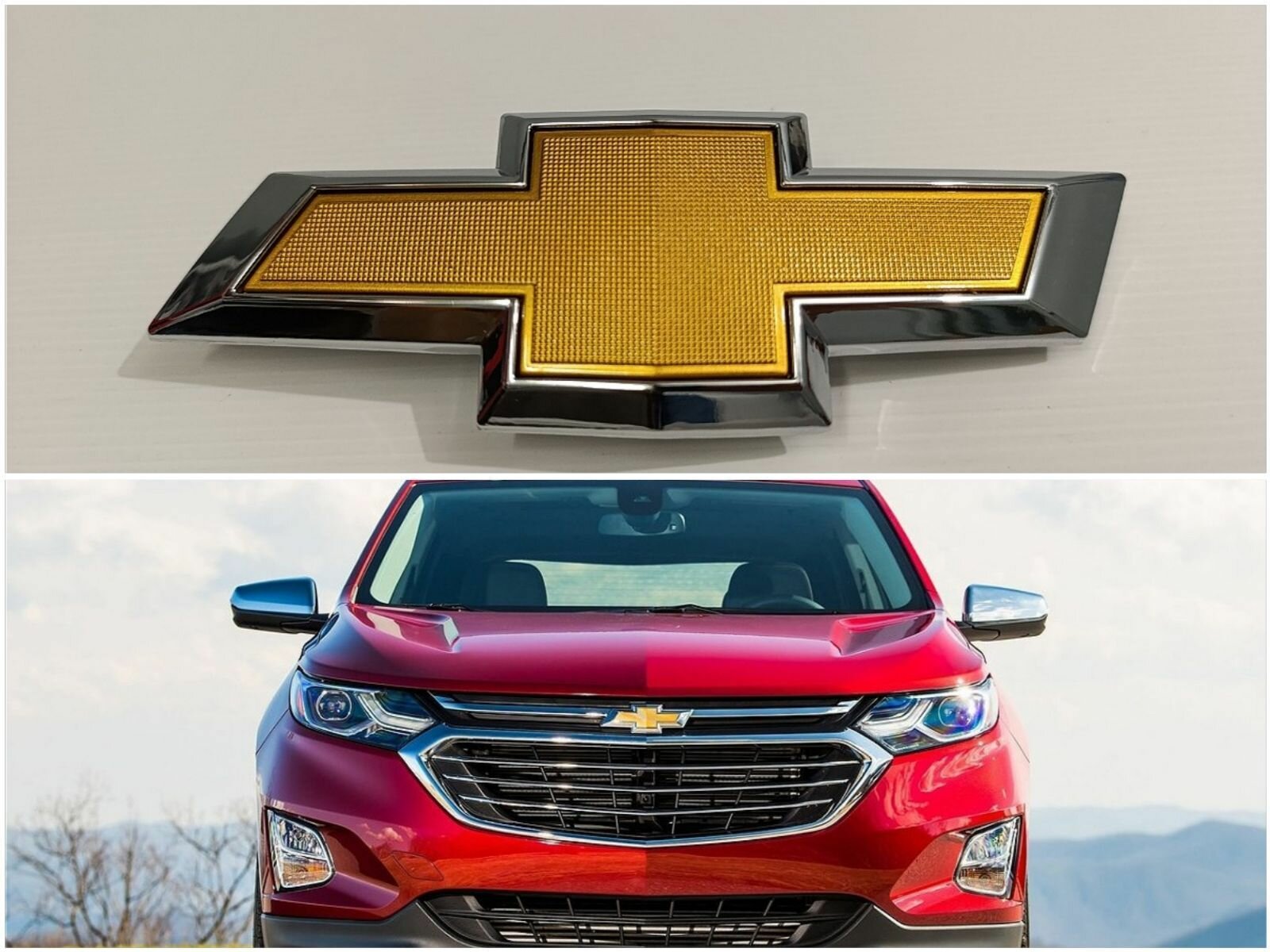Эмблема передняя Chevrolet Equinox 3
