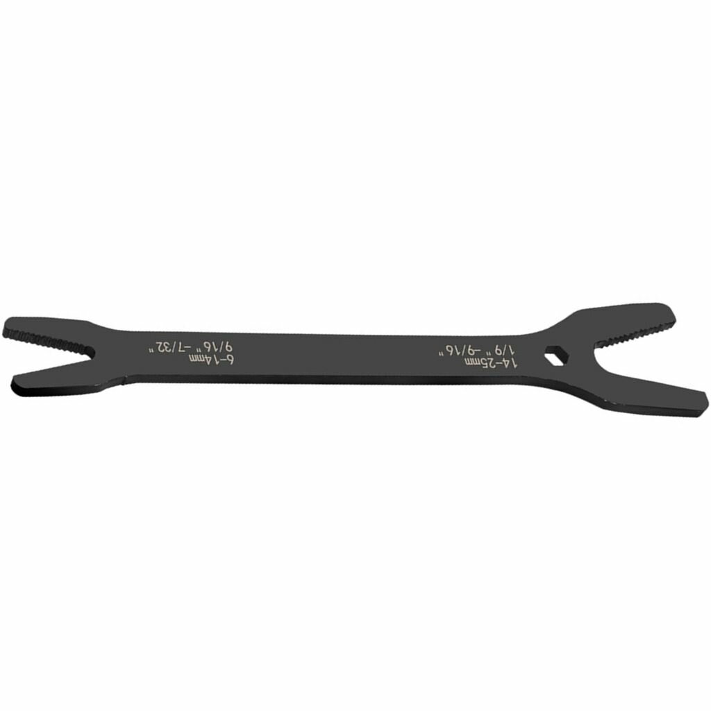 Гаечный ключ, Универсальный двусторонний ключ Y-образный черный